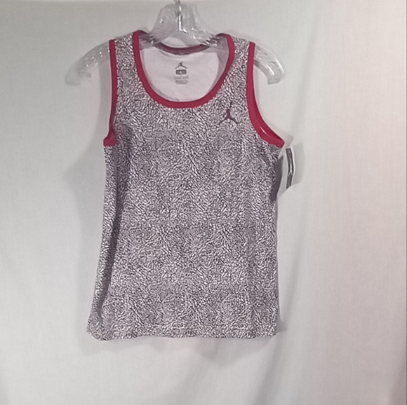 Jordan | Shirts & Tops | Jordan Boys White Black Jumpman Logo Tank Top ...